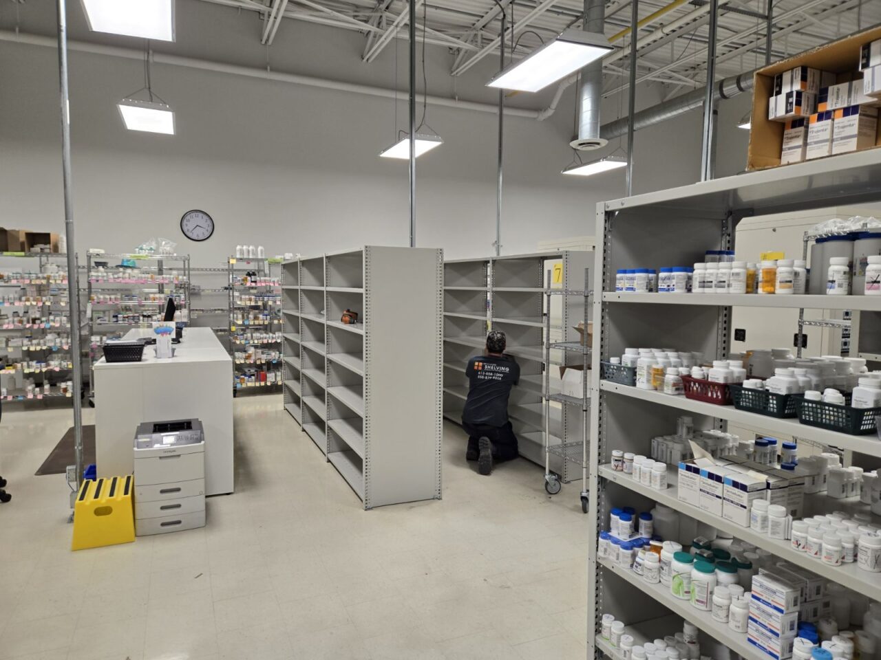 Spider® Shelving System - Accurate Shelving