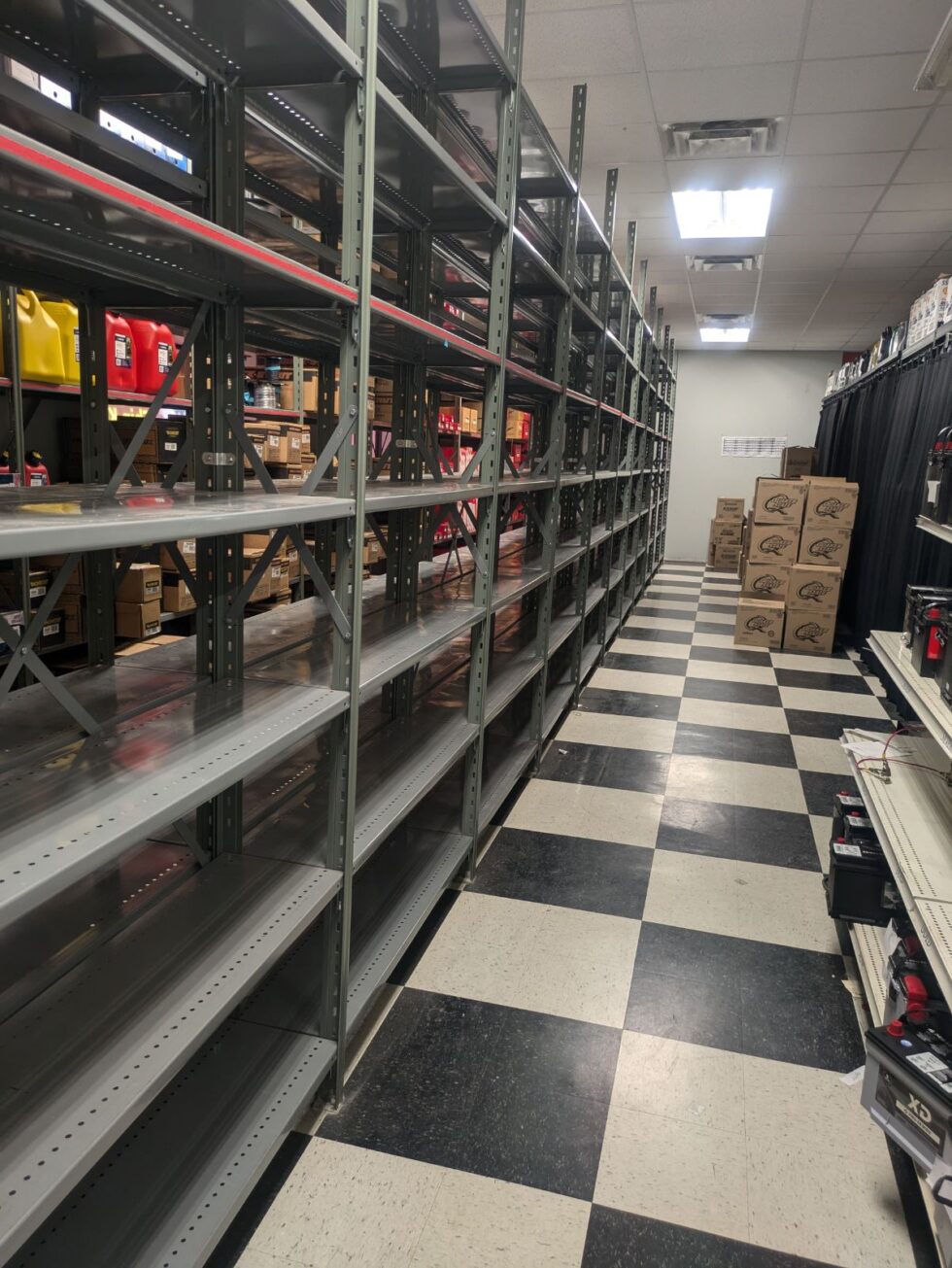 Spider® Shelving System - Accurate Shelving